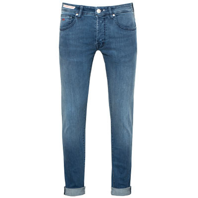 Tramarossa 5-Pocket Leonardo Super-Stretch Blue