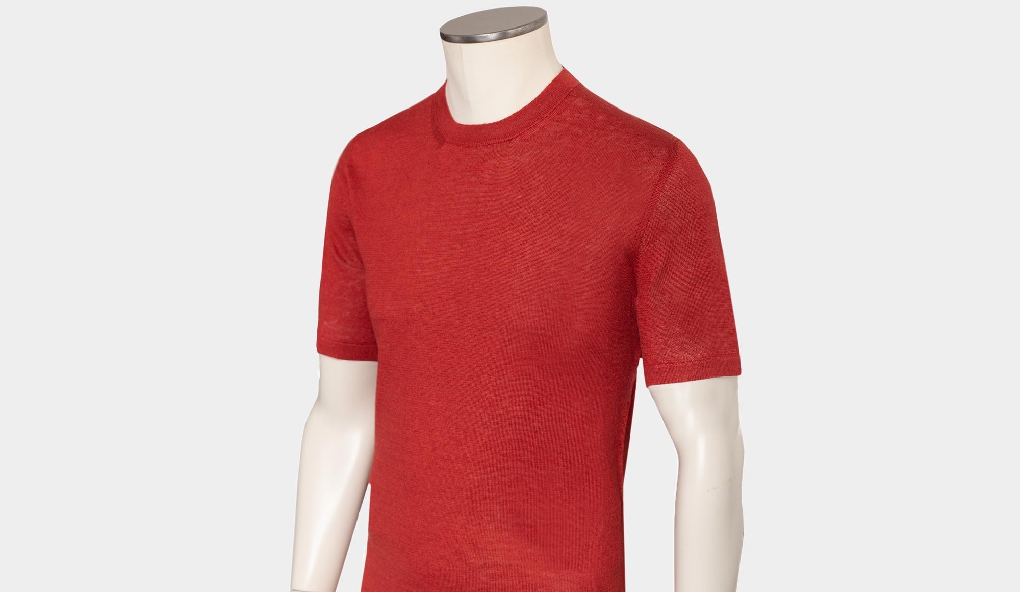 Altea T-shirt Linen Coral Red