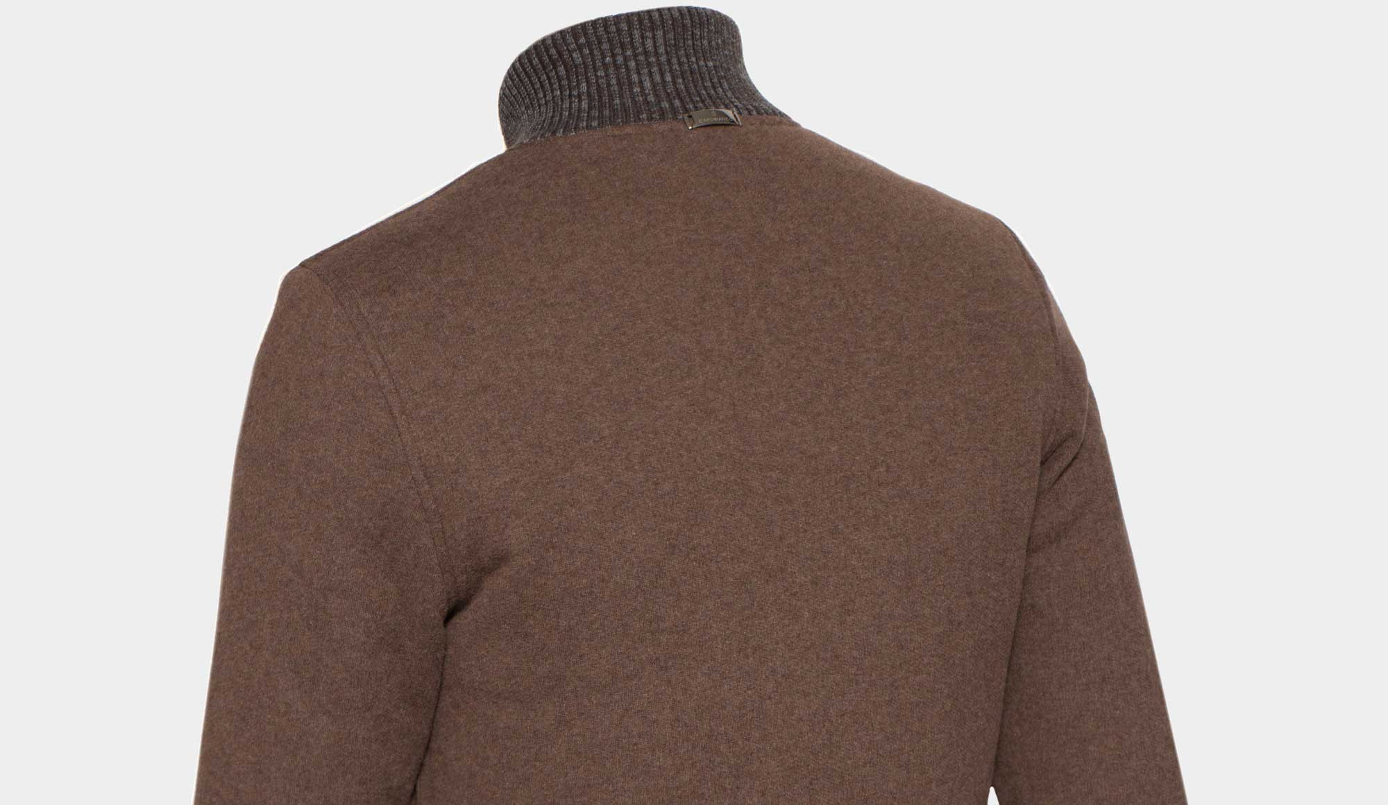 Capobianco Suede Bomber Brown