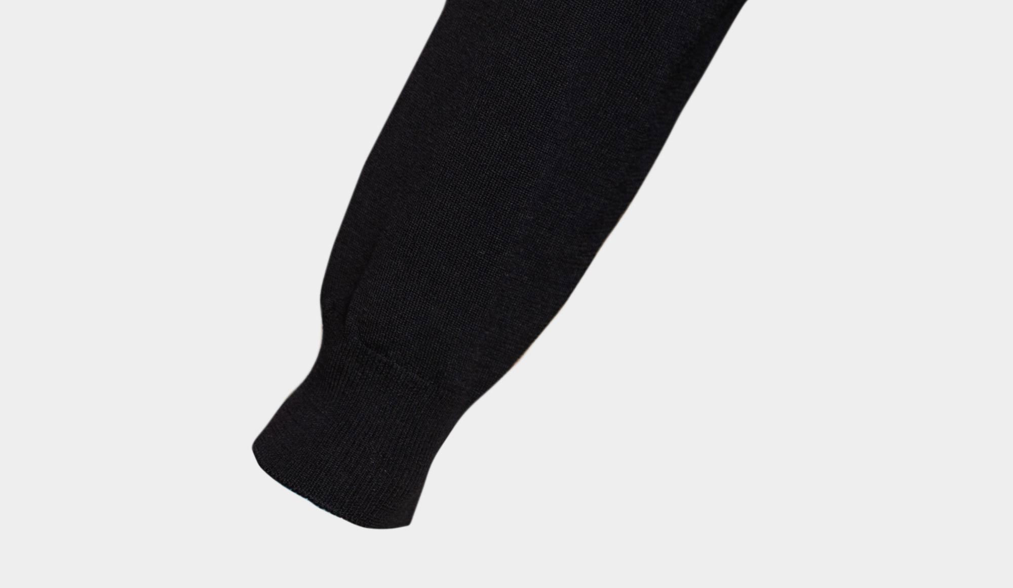 Zanone Crewneck FlexWool Black