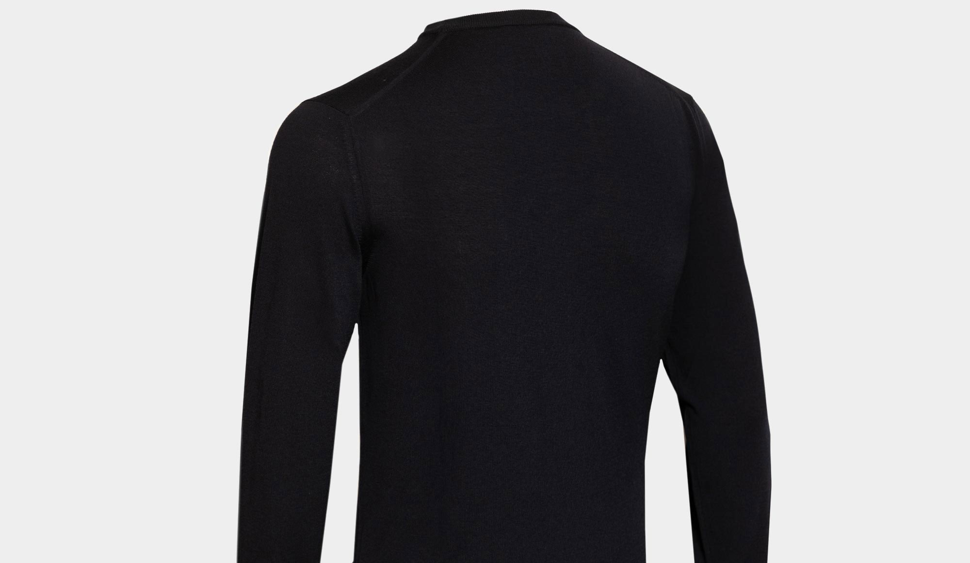 Zanone Crewneck FlexWool Black