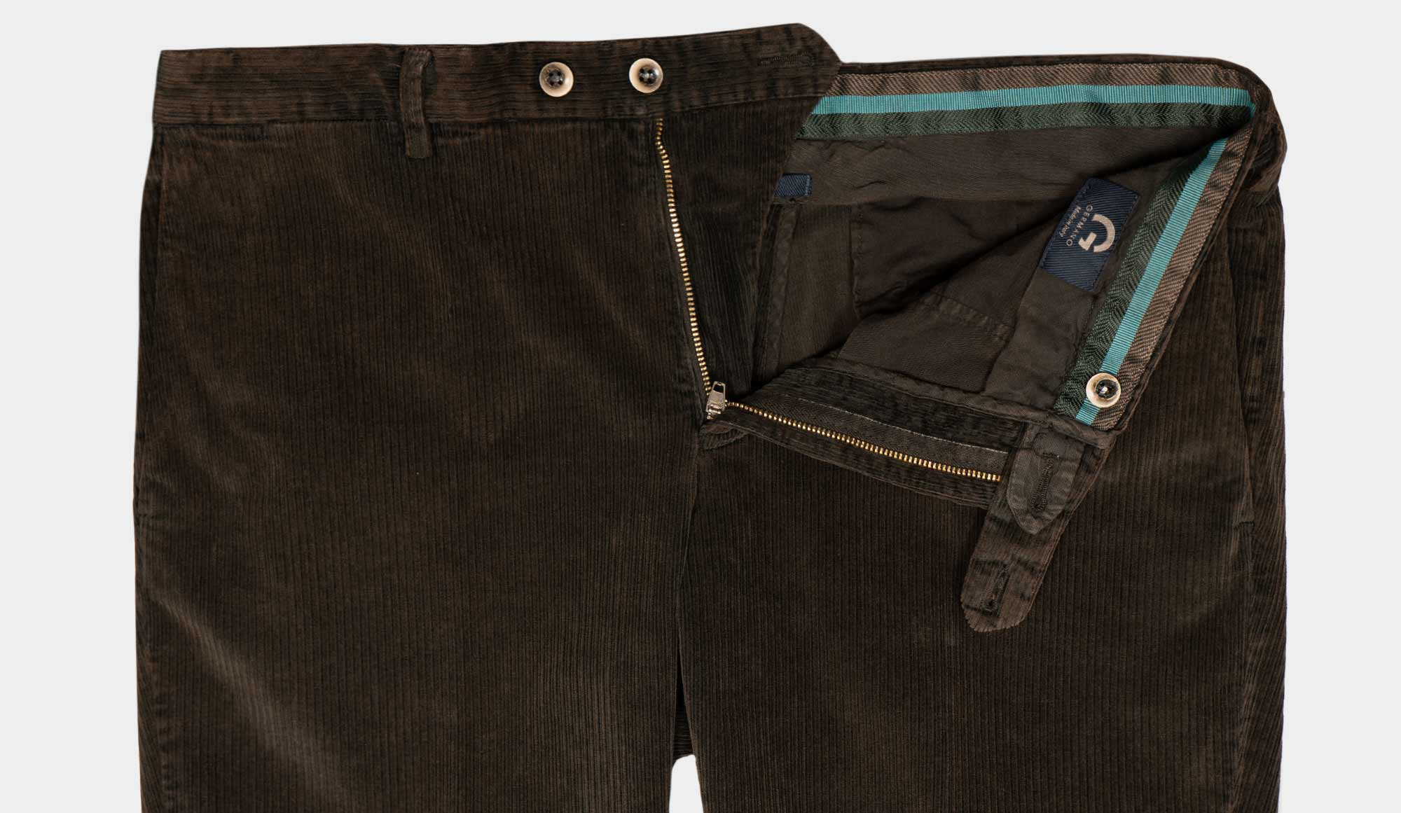 Germano Trousers Corduroy Dark Brown