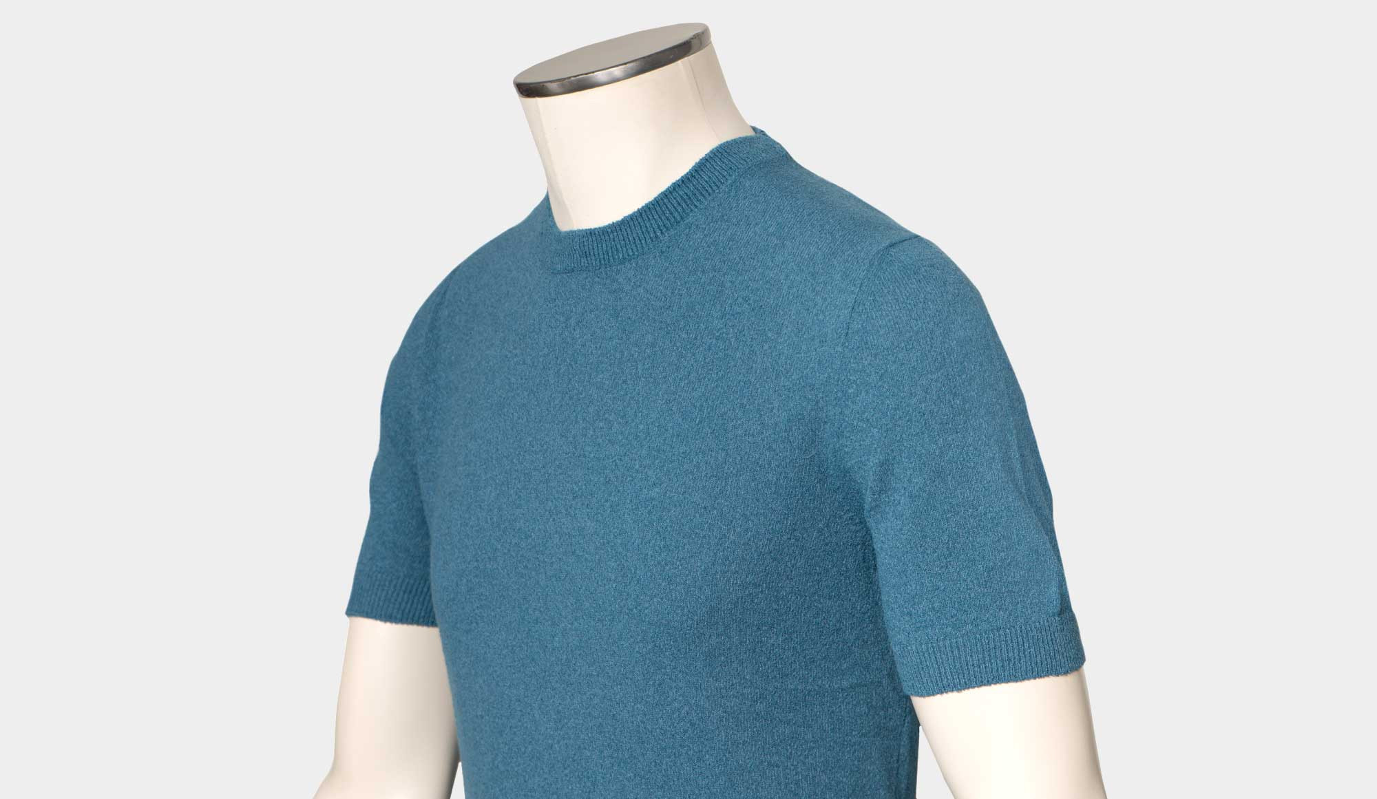 Gran Sasso Crewneck Terry Blue