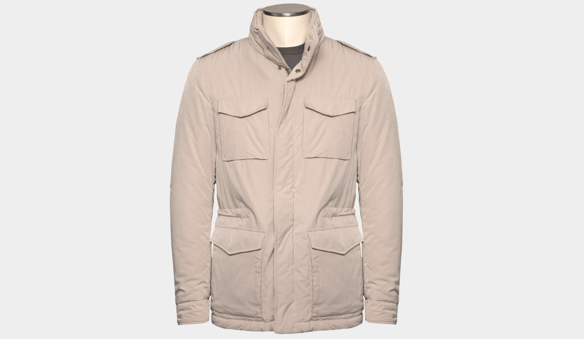 Herno Field Jacket Stone