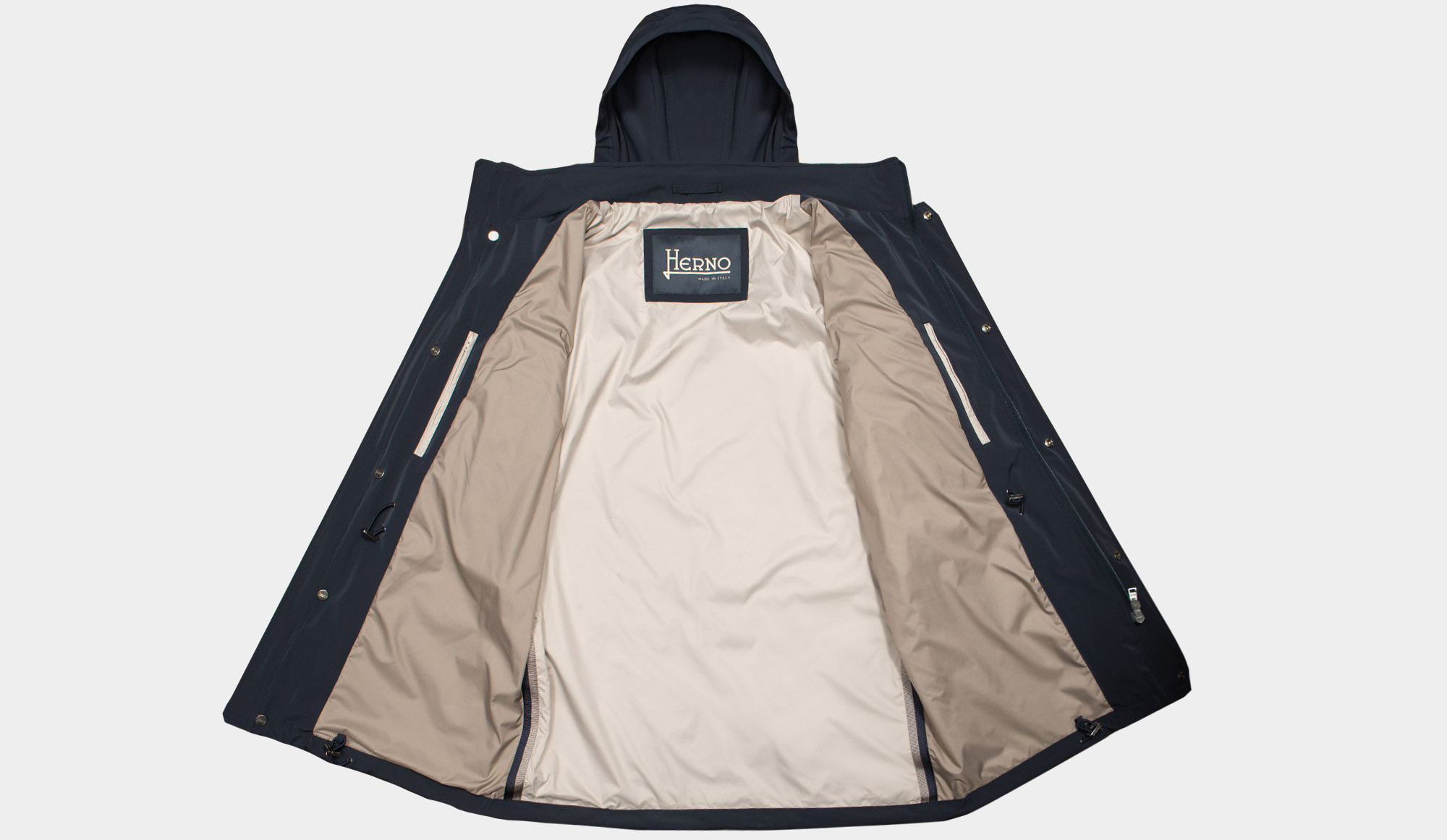 Herno Field Jacket Blue