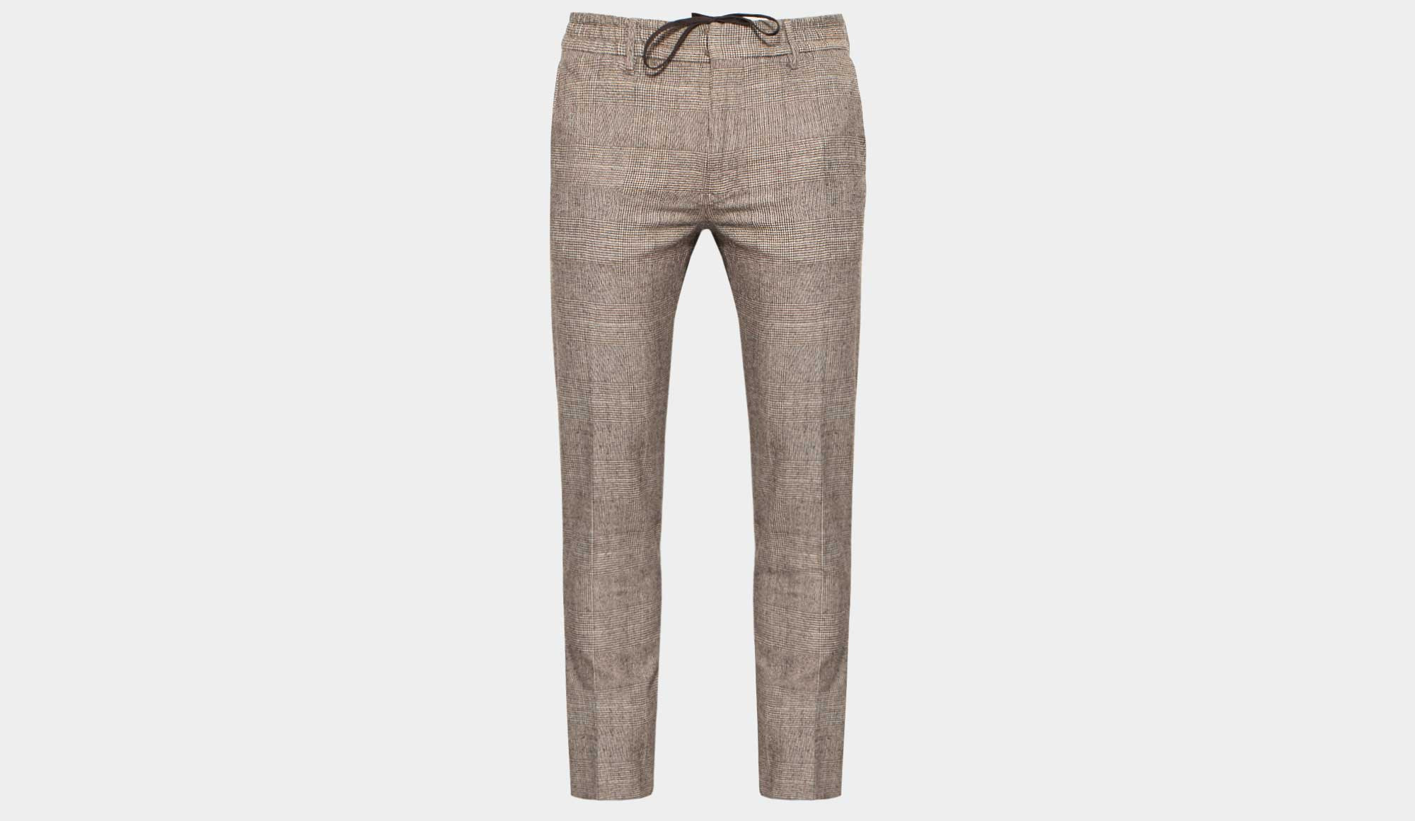 Incotex Slacks 'Prince-de-Galles' Brown