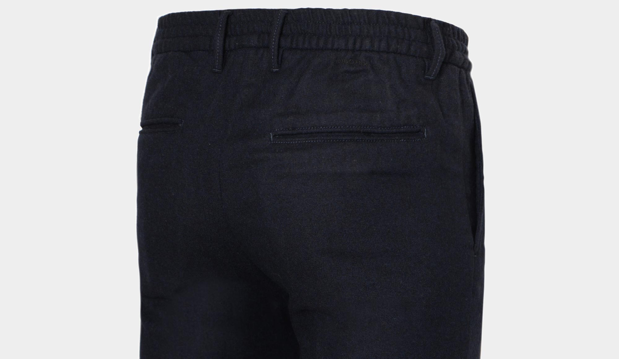 Incotex Trousers Drawstring Wool Navy