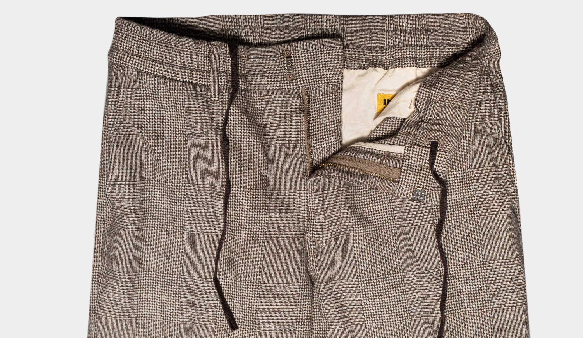 Incotex Slacks 'Prince-de-Galles' Brown