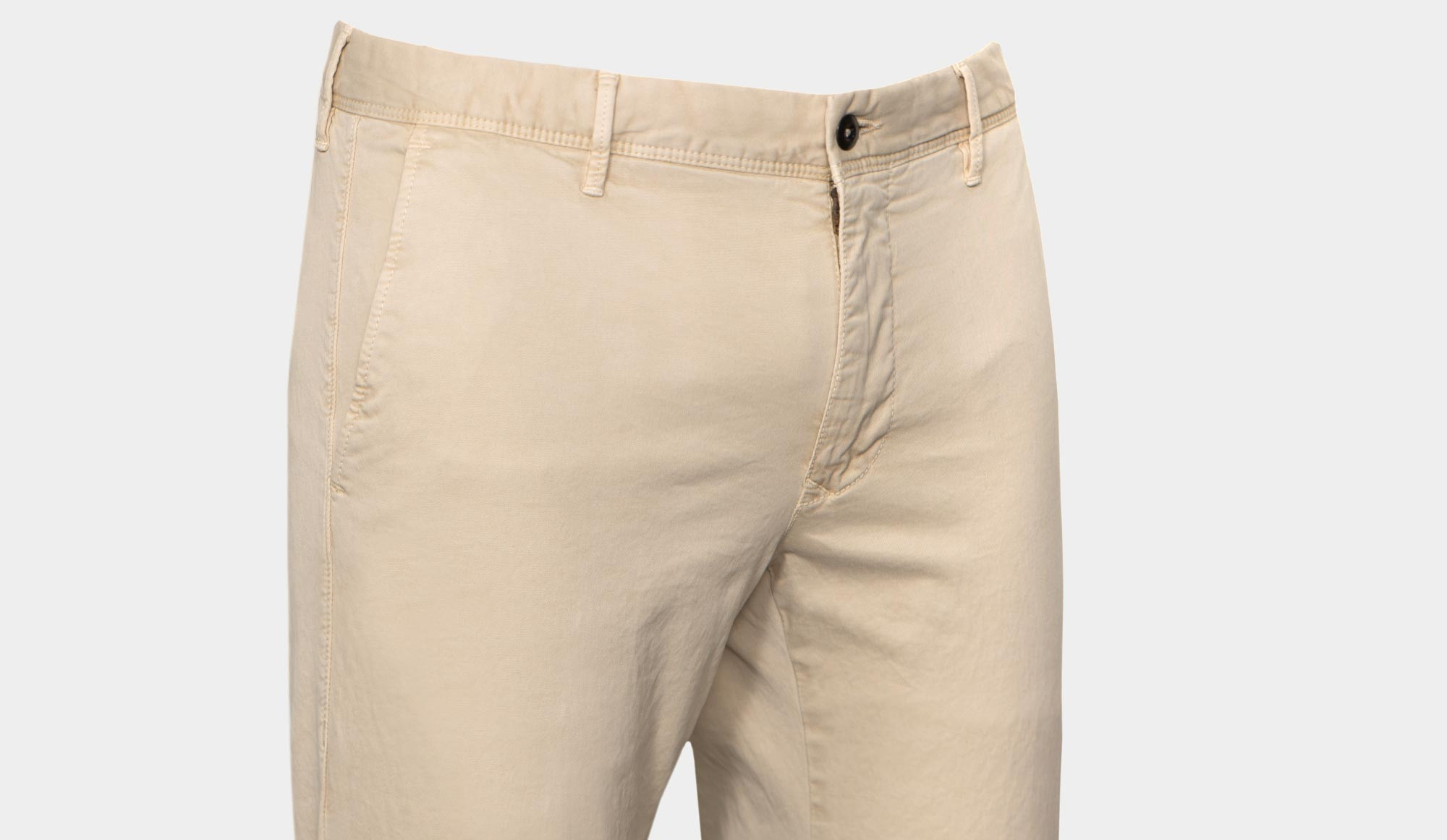 Incotex Slacks Cotton Sand