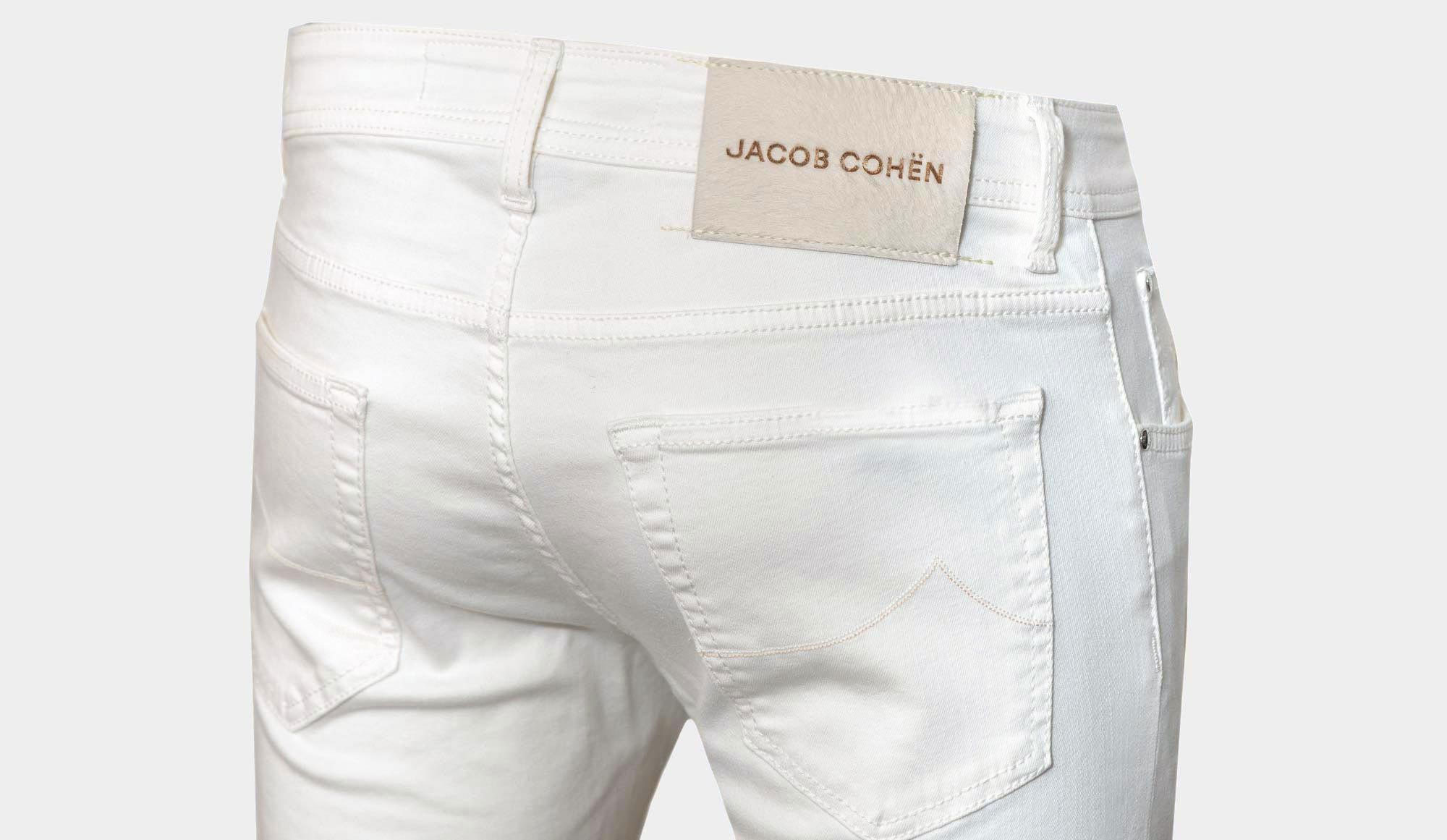 Jacob Cohen 5-pocket Super Stretch Off-White