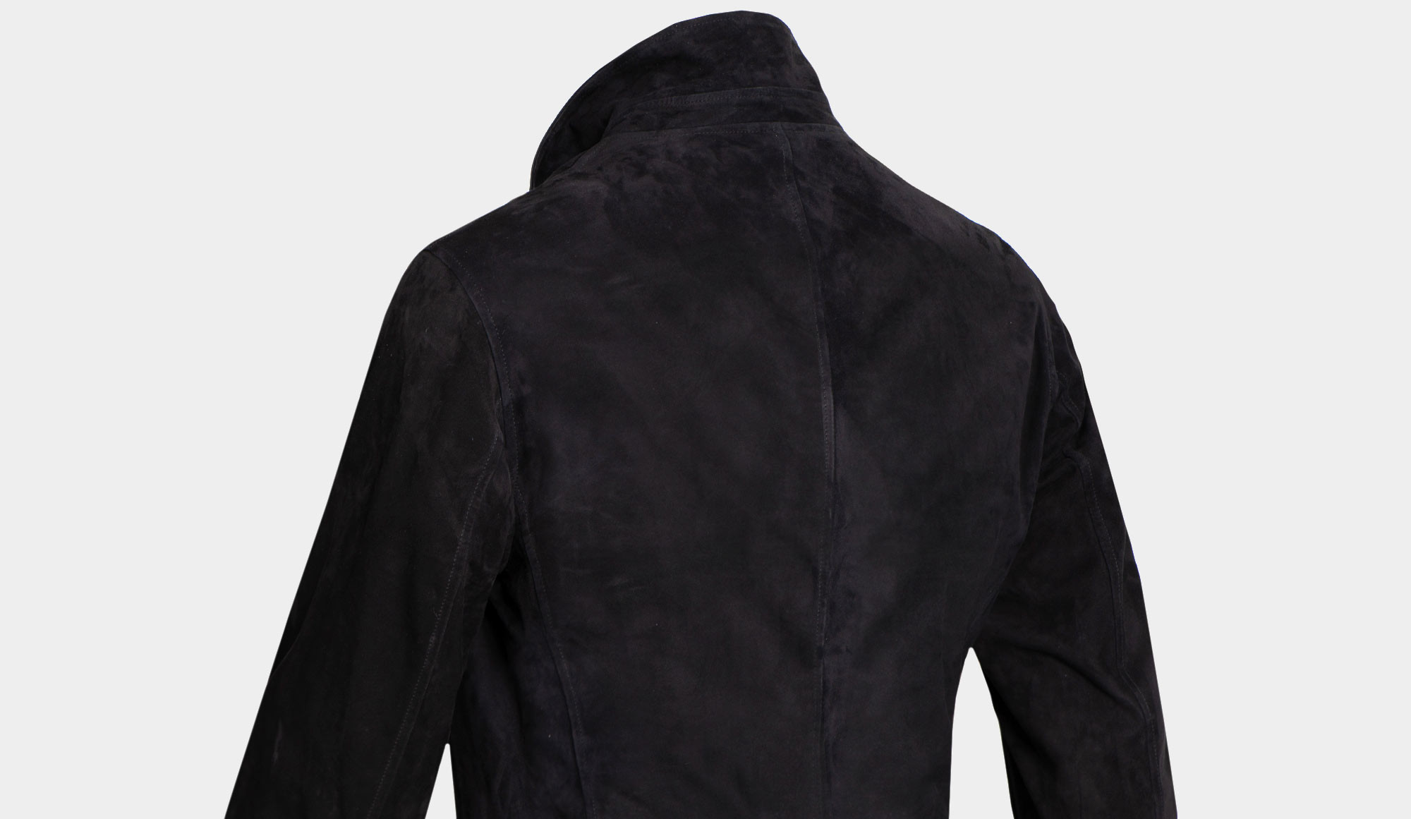 Manto Suede Jacket 'Pegaso' Black