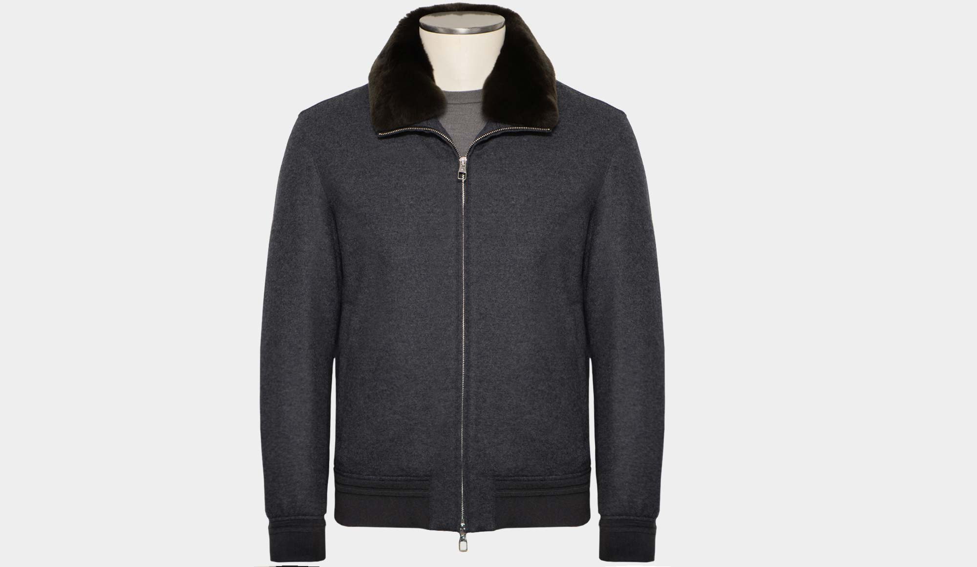 Montecore Bomber Flannel Grey