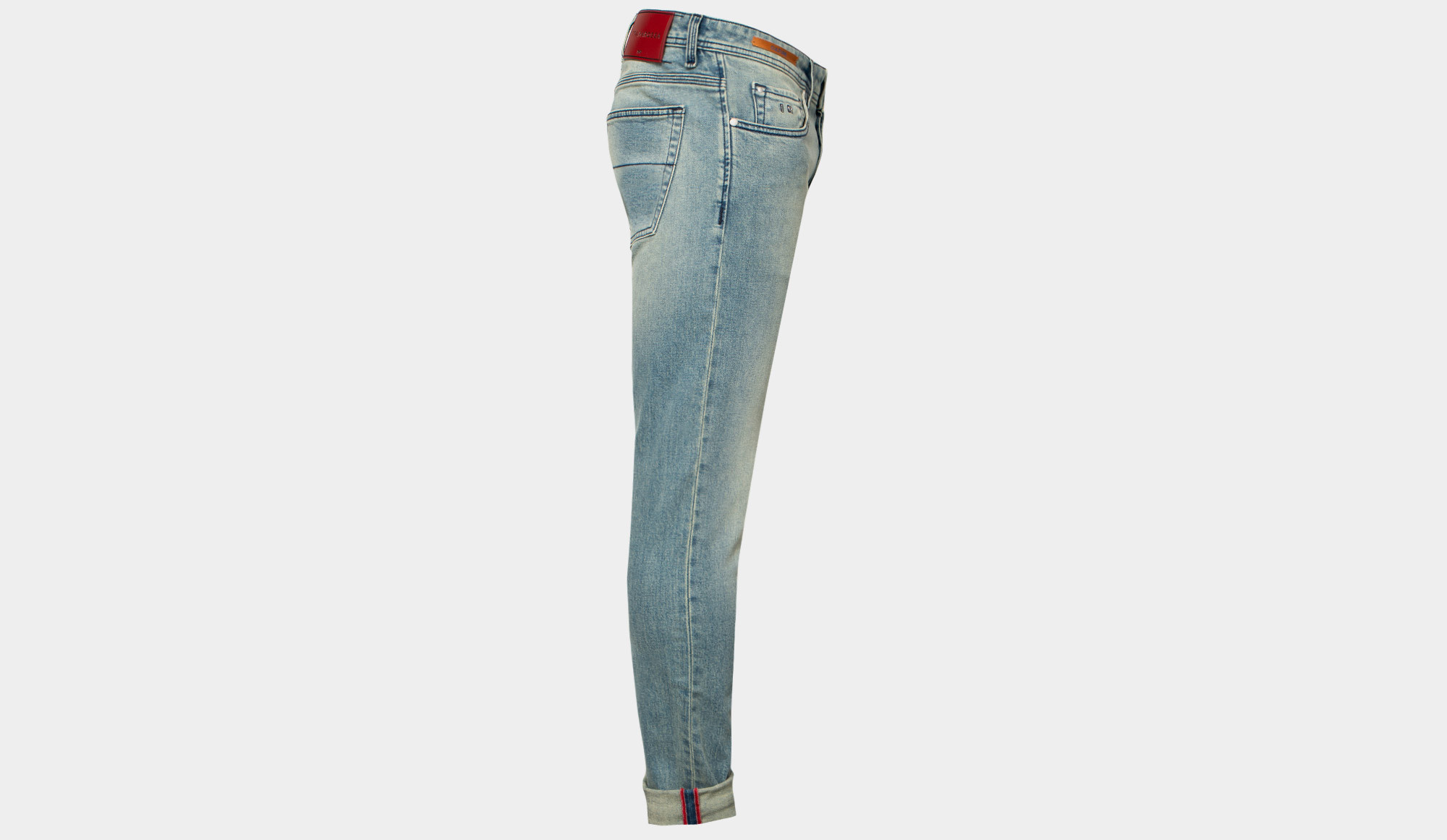 Tramarossa 5-Pocket Leonardo 'Dyed' Blue
