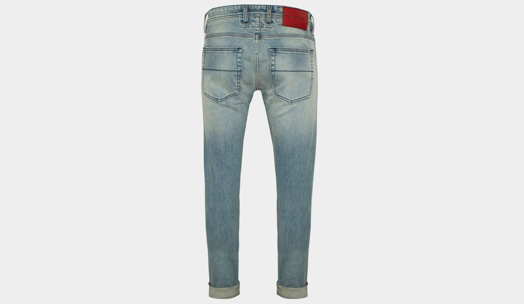 Tramarossa 5-Pocket Leonardo 'Dyed' Blue