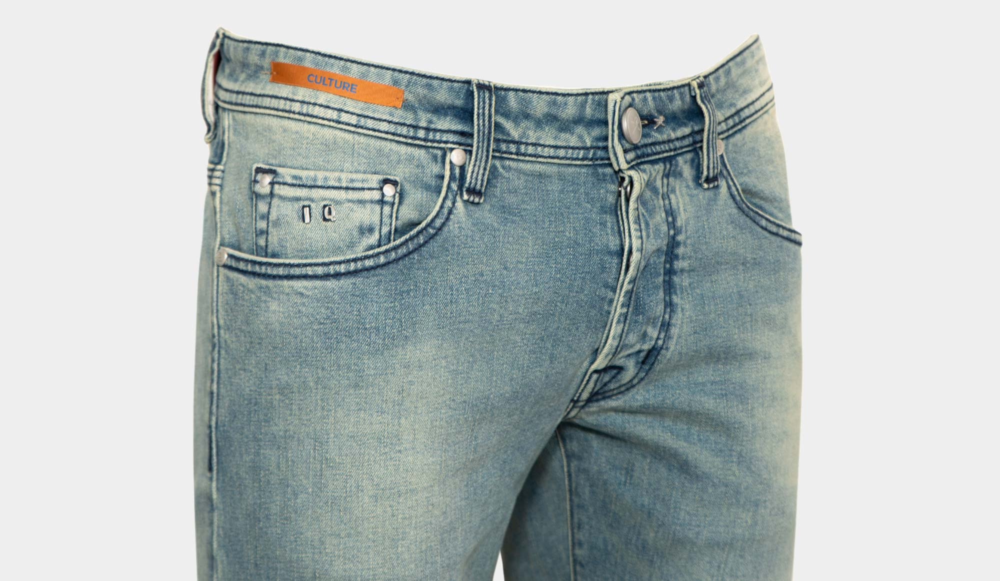 Tramarossa 5-Pocket Leonardo 'Dyed' Blue