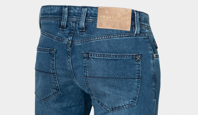Tramarossa Jeans Leonardo 'Soft Touch' Denim Blue